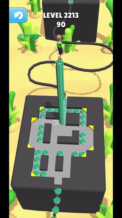 Gameplay top mobile games Relaxing n satisfying game iOS/ANDROID Stacky Dash #shorts Level 2213 ...