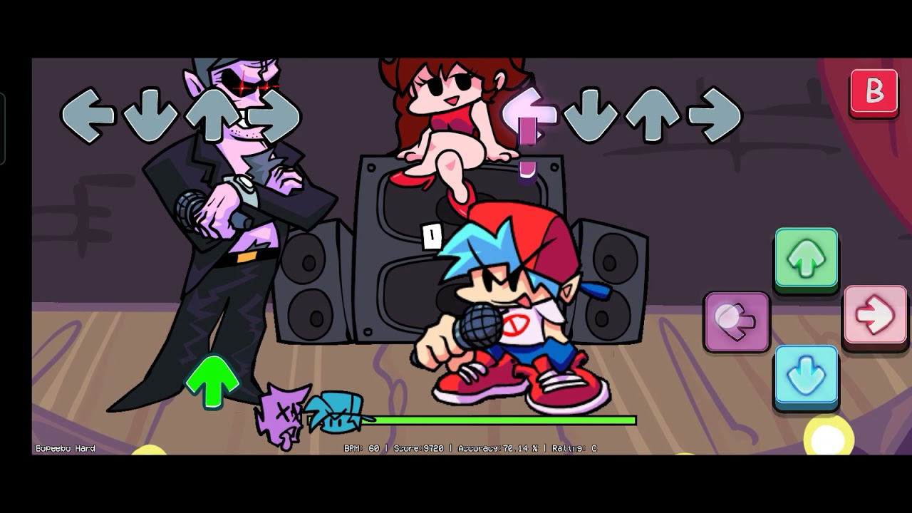 FNF HARD LEVEL by Ark - YouTube