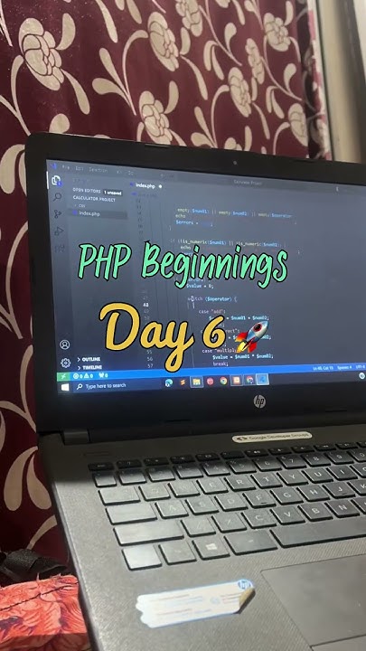Day 6: learning php🚀💪🏻 #scratchcoding #codingchallange #codingdays #challenge #computer - YouTube