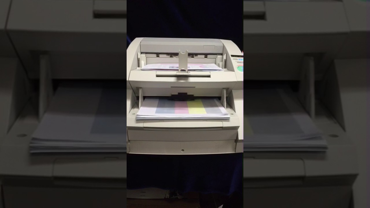 CANON DR-9080C - YouTube