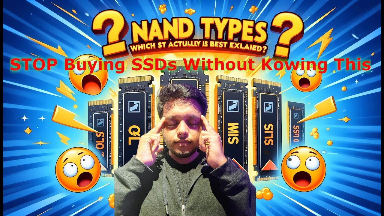 🔥 NAND STORAGE EXPLAINED! SLC vs. MLC vs. TLC vs. QLC – Which One is ...