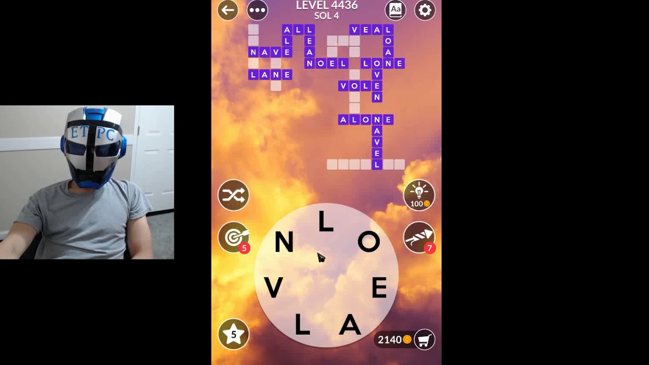WORDSCAPES LEVEL 4436 NEW UPDATE masaya ang mga salita - YouTube