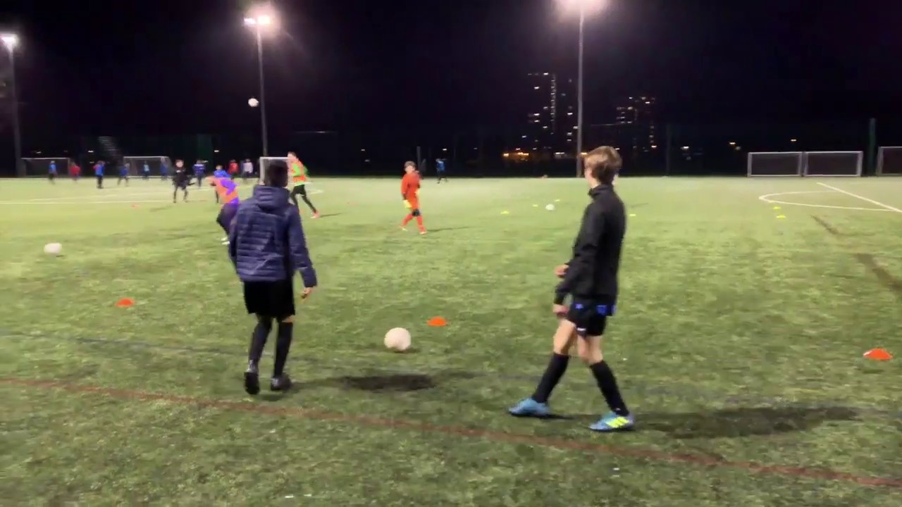 Lofted pass - YouTube