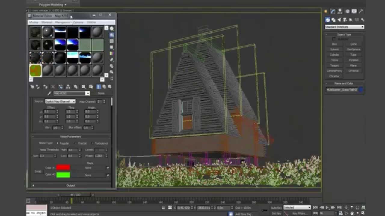 Animating MultiScatter Objects Using Texture - YouTube