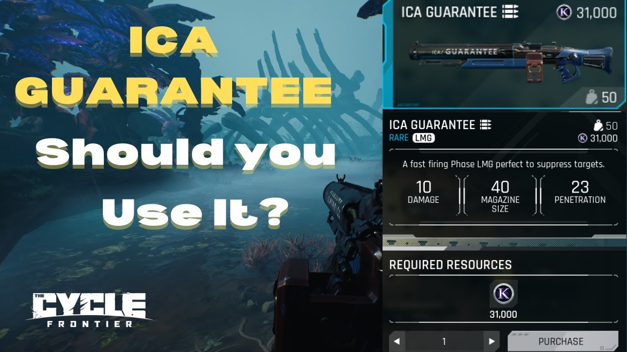 The Cycle Frontier: ICA Guarantee - Is it good? - YouTube