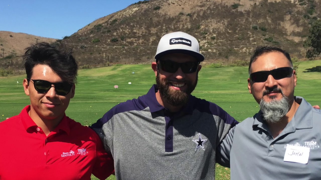 JGGF Wounded Warrior West Battalion Golf Clinic August 2017 - YouTube