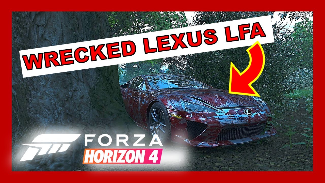 Restoring Wrecked and Abandoned Lexus LFA Flat out - Forza Horizon 4 ...