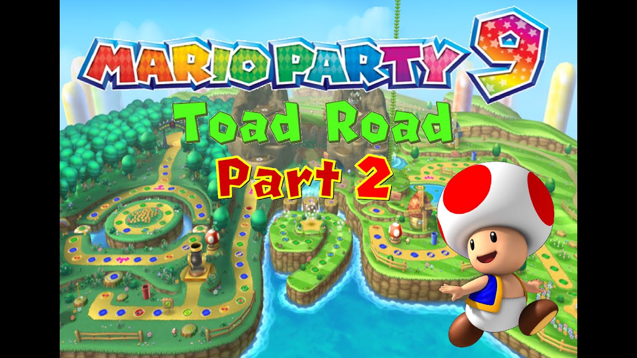 Let's Play Mario Party 9 - Toad Road - Part 2 - YouTube