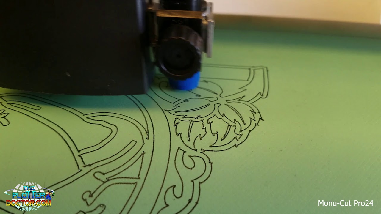 Monu-Cut Pro24 Monument Stencil Cutter. - YouTube