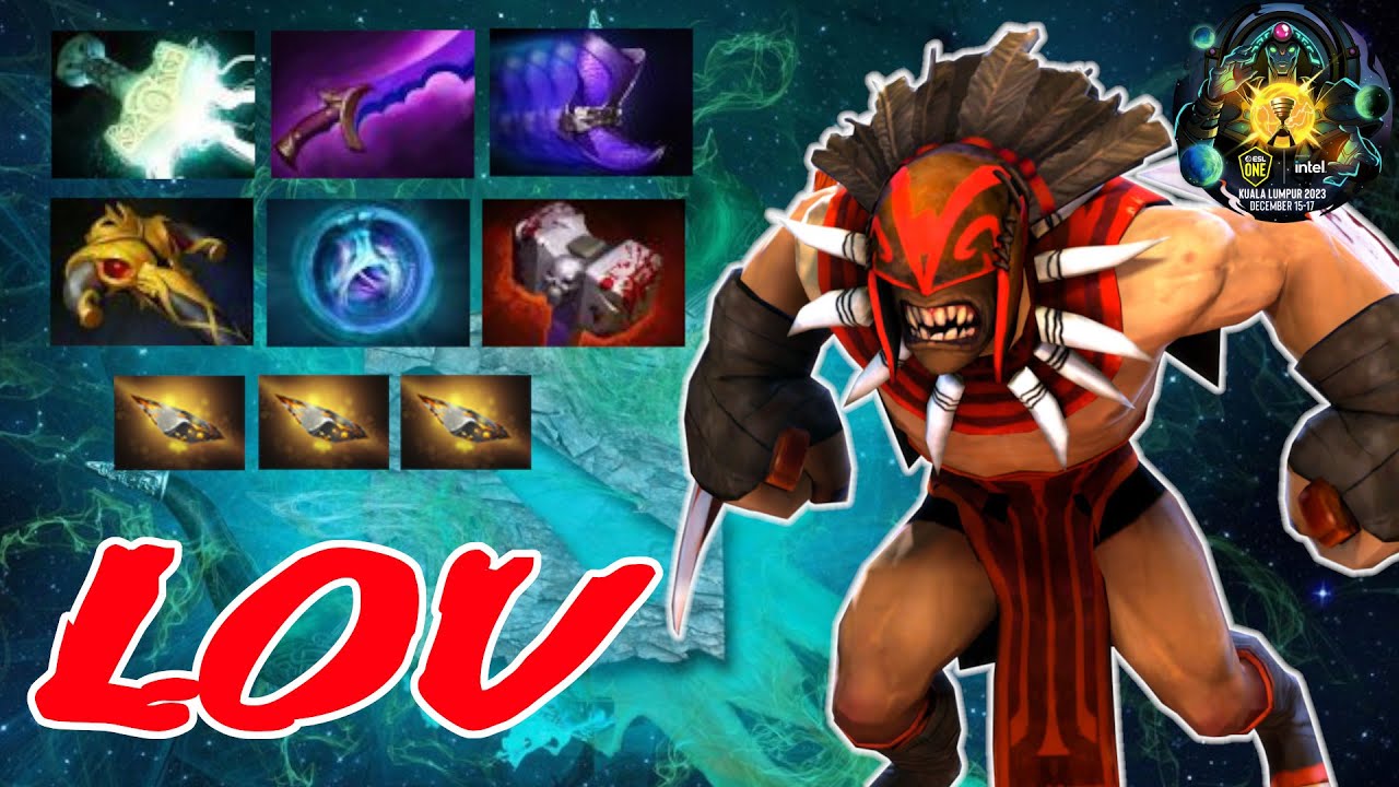 Gameplay Azure Ray Lou Bloodseeker vs Falcons ESL One Kuala Lumpur 2023 ...