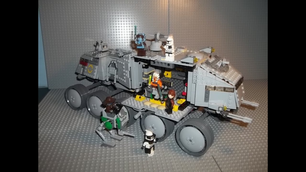 Lego Star Wars Classic Reviews: Clone Turbo Tank Review 8098 - YouTube