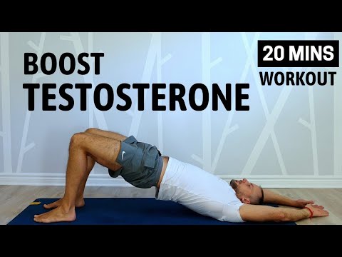 20 MINUTE WORKOUT FOR TESTOSTERONE BOOST (Do This Everyday) - YouTube