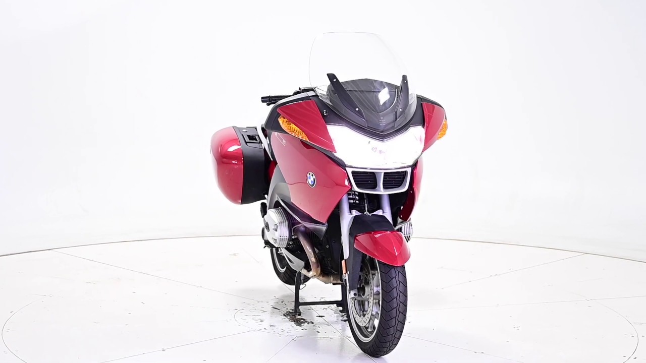 BMW R1200RT RED USED - YouTube