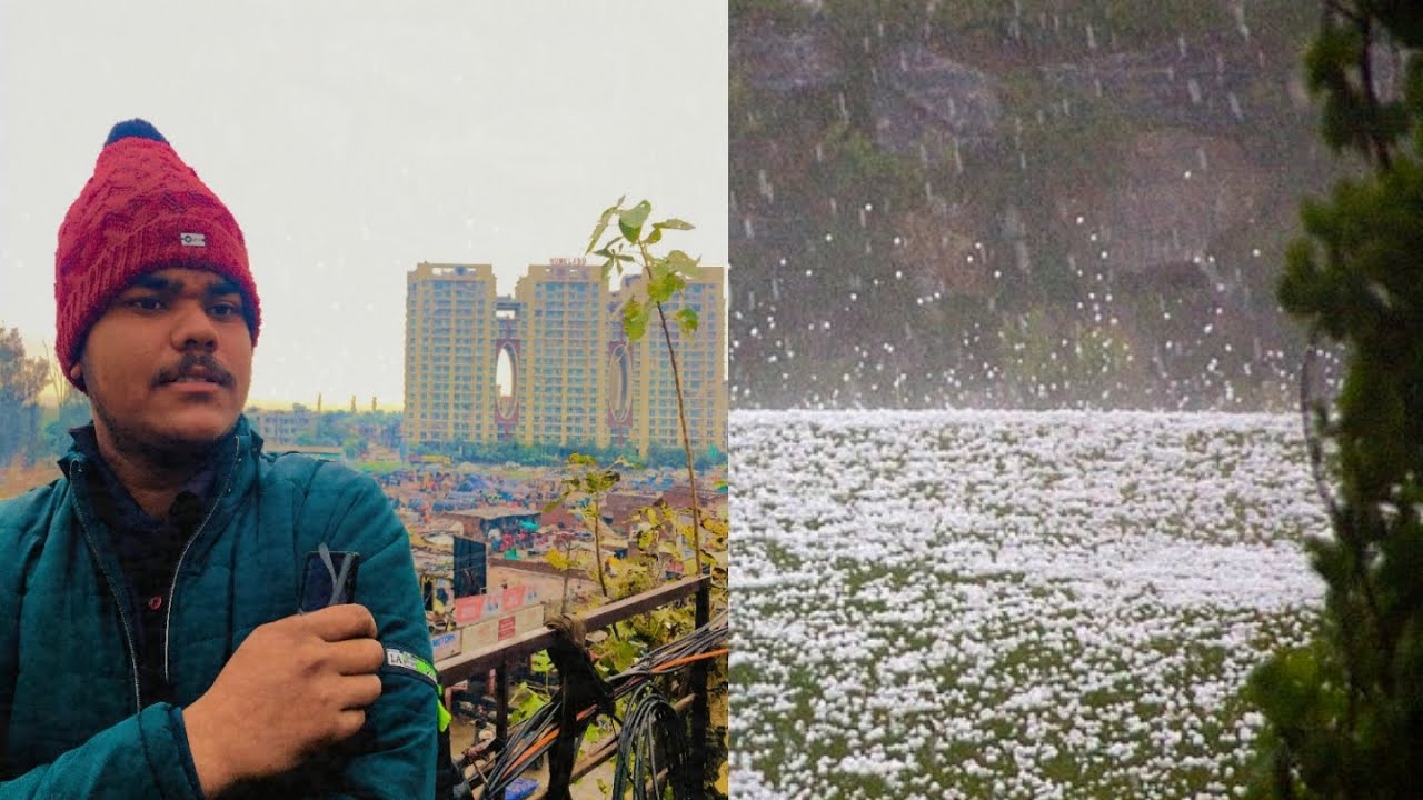 mohali snowfall ️⛄ - YouTube