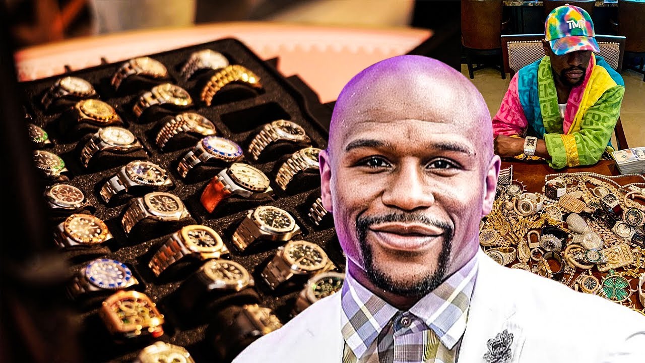 Mayweather's INSANE Watch Collection EXPOSED! - YouTube