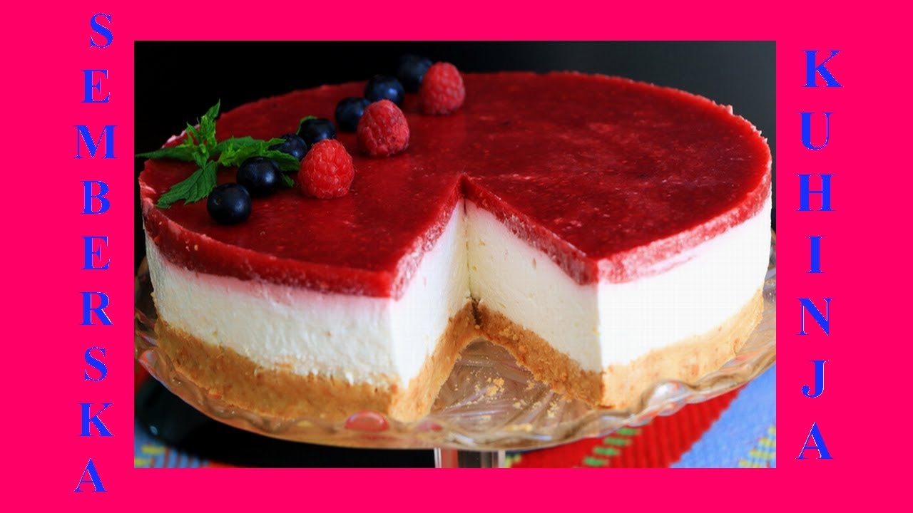 Chese cake po originalnom receptu (Čiz kejk) - YouTube