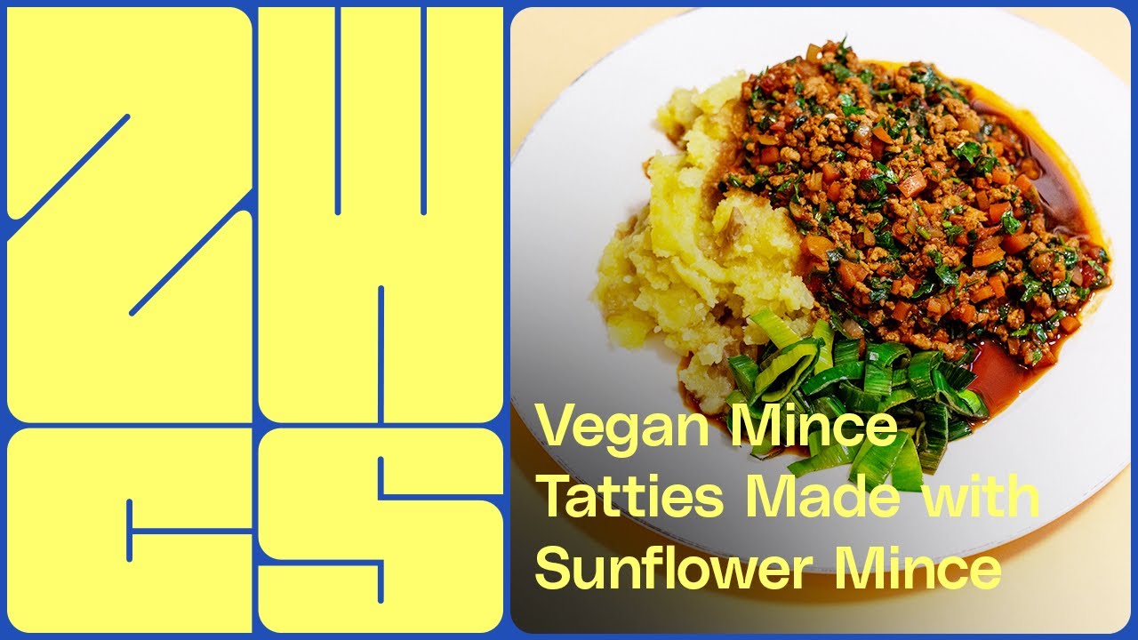 Vegan Scottish Mince & Tatties Made with Sunflower Mince | Zero Waste ...