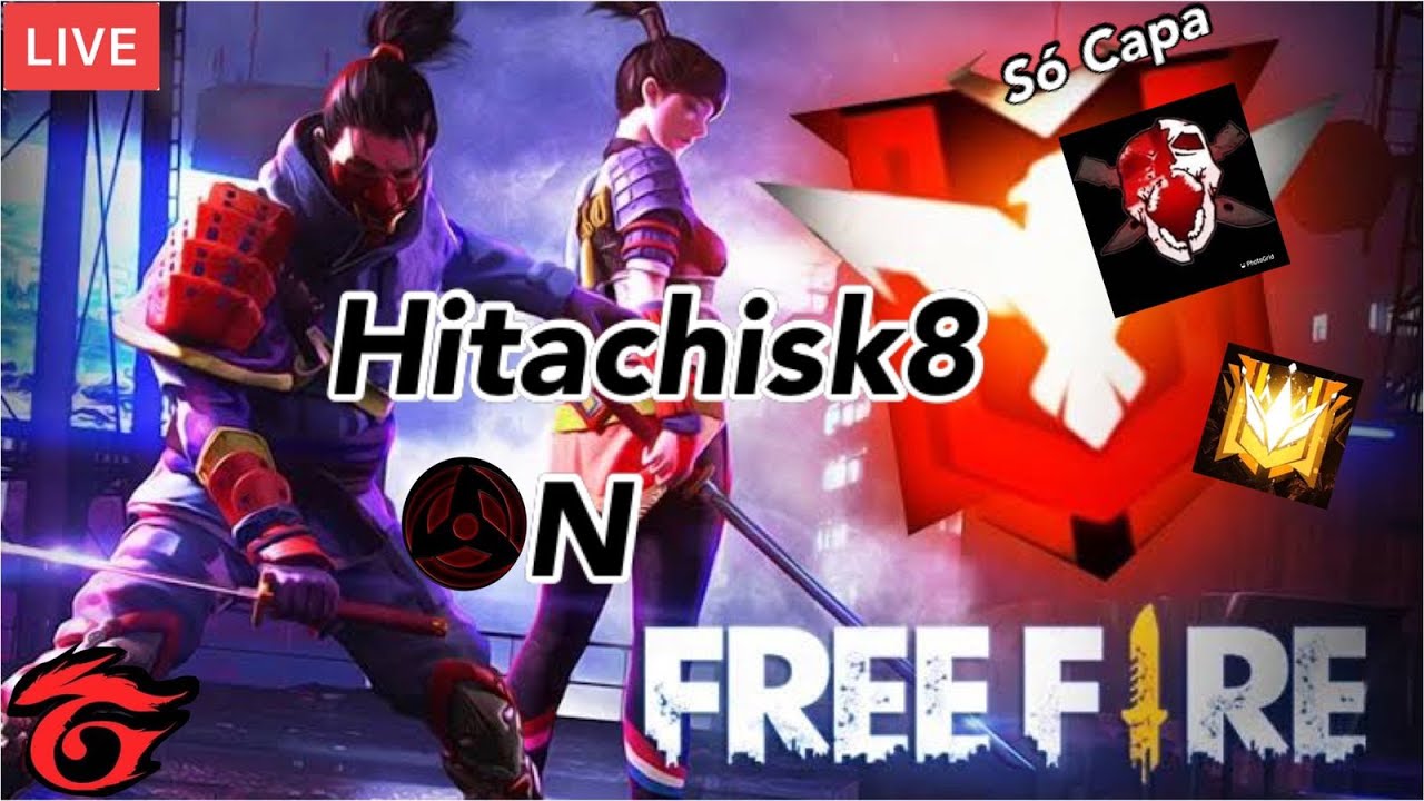 😎 FREE FIRE AO VIVO ⚡Hitachi.F.F ⚡ - YouTube