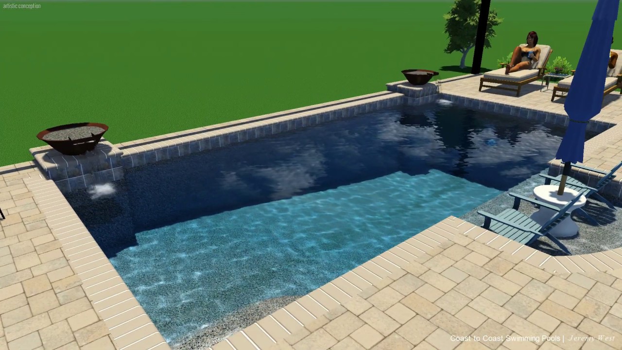 LAZIO Taylor Morrison Miller-Willis Residence Swimming Pool - YouTube