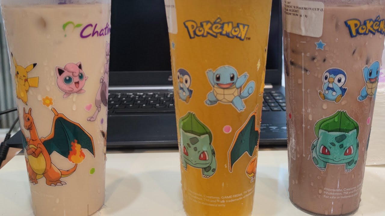 Review Chatime pokemon - YouTube