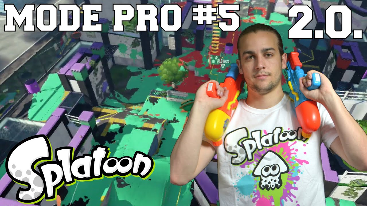 [MATCH PRO #5] SPLATOON Nintendo Wii U - MODE PRO avec GUILLAUME et le ...