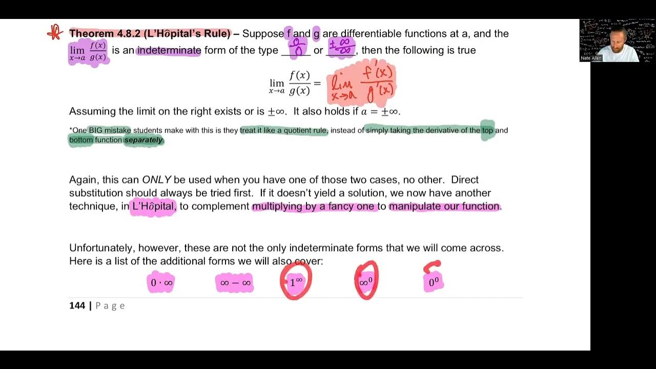 Calculus 1 - Section 4.8 - YouTube