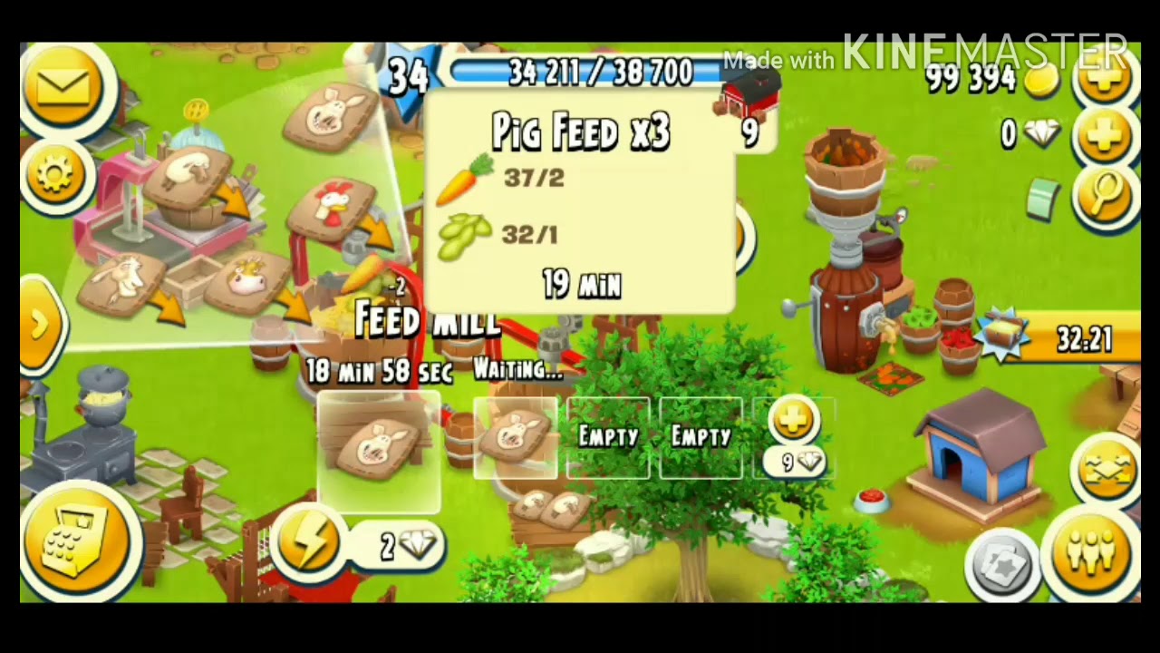 Just play it #4 hay day gameplay level 34 - YouTube