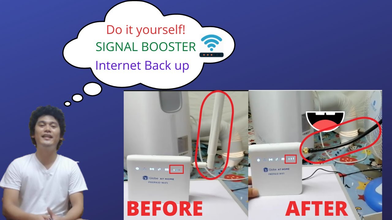 INTERNET BACK-UP + DIY SIGNAL BOOSTER 2020 - YouTube