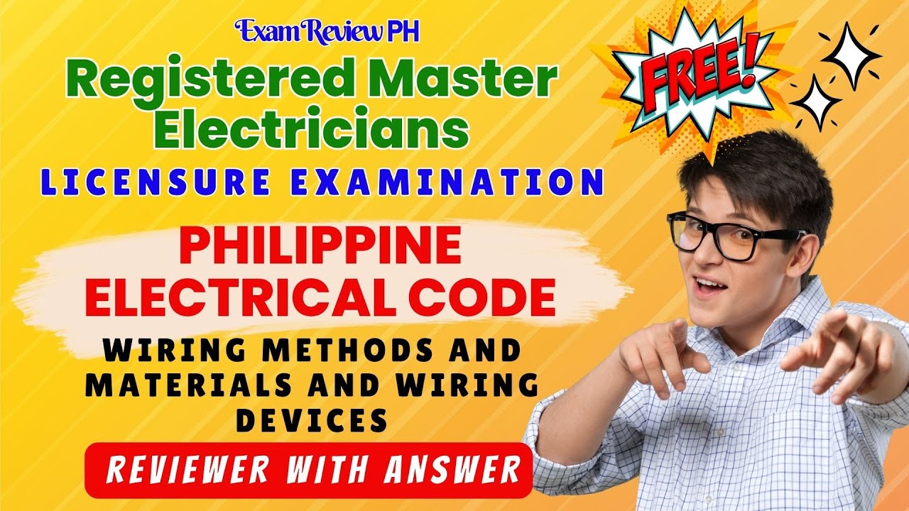 Registered Master Electricians Board Exam Reviewer Wiring Methods and Materials and Wiring ...