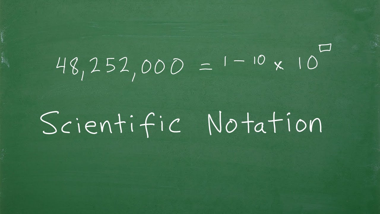 Let’s write this number in Scientific Notation…Step-by-Step….. - YouTube