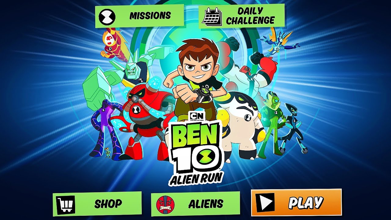 Ben 10 Alien Run || Mobile offline games || mobile Gamer Ap - YouTube