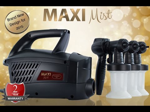 Maxi Mist Evolution TNT - Spray Tan Demonstration - YouTube