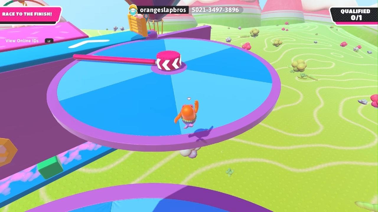 Speed running my fall guys map - YouTube