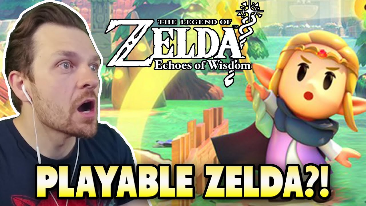 PLAYABLE Zelda in the New Game? - YouTube