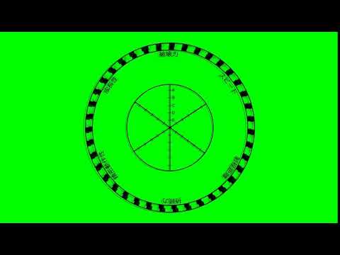 JoJo Stand Stats Wheel animated with sound effect green screen template