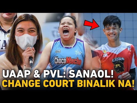 Change Court INAPRUBAHAN na sa Spikers Turf! PVL,UAAP at NCAA GALAW GALAW!