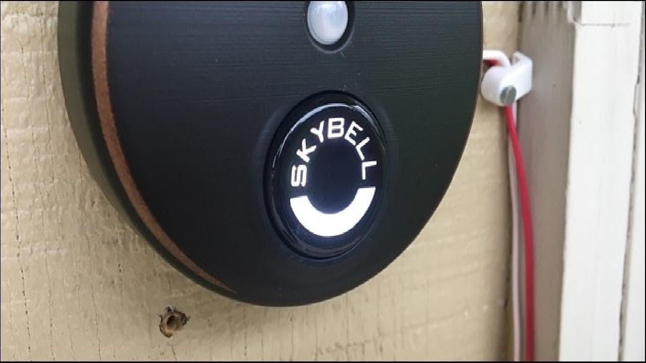 How to Change the LED Color of the SkyBell HD Doorbell - YouTube
