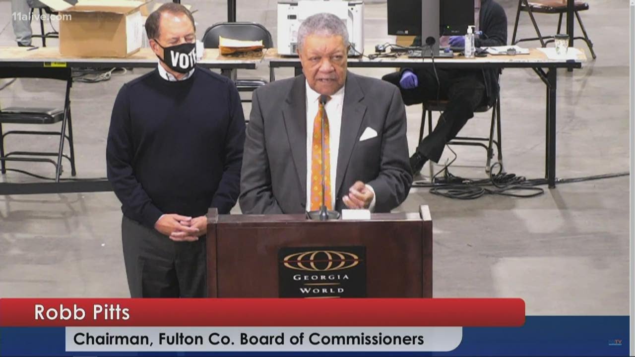 Fulton Chairman Robb Pitts bristled at comments from state, federal ...