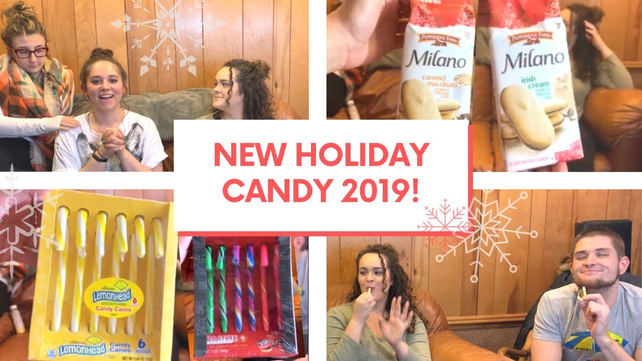 NEW Holiday Candy Testing 2019 - YouTube