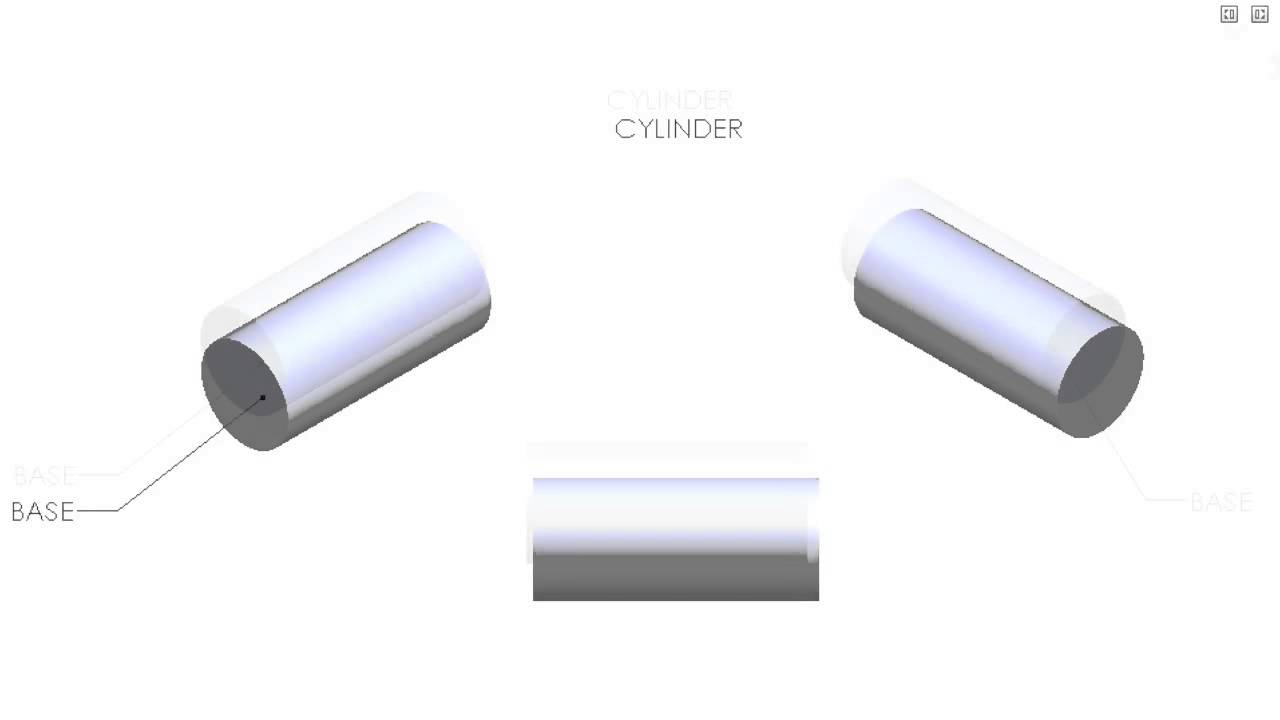Dimensioning Cylinders - YouTube