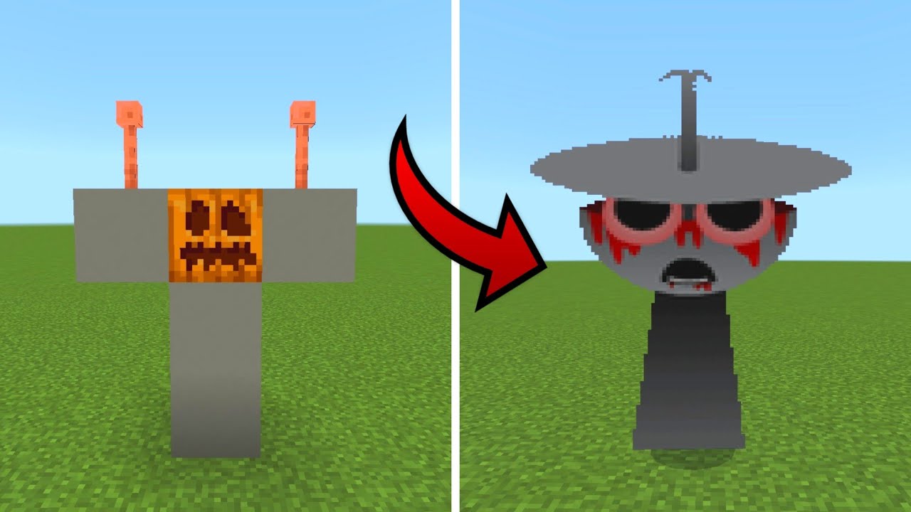 How To Summon Horror INCREDIBOX SPRUNKI Clurk in MINECRAFT - YouTube