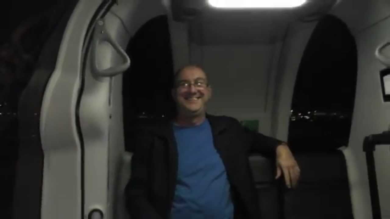 Riding the Pod ! Heathrow Airport T5 Rapid Transit System - YouTube
