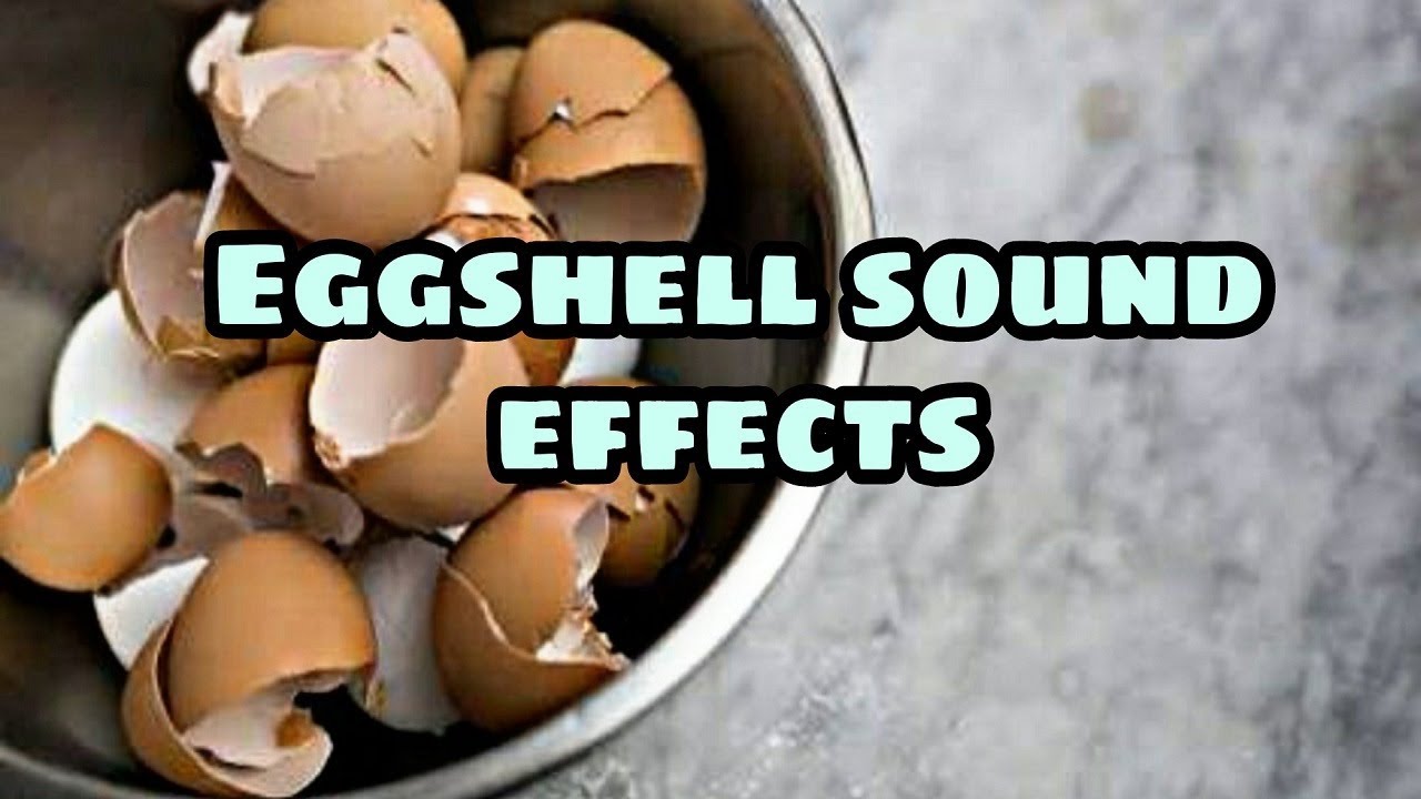 Eggshell Sound Effects - YouTube