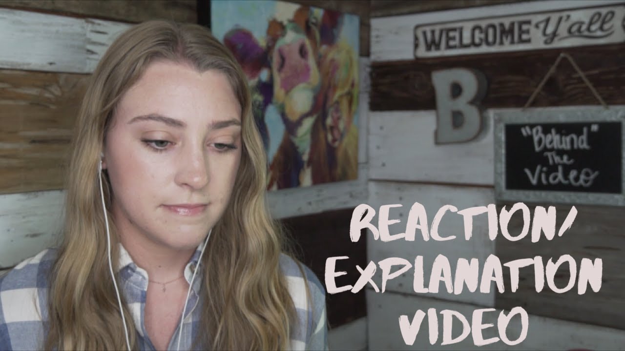 Reacting To AND Explaining My Own Music Video... - YouTube