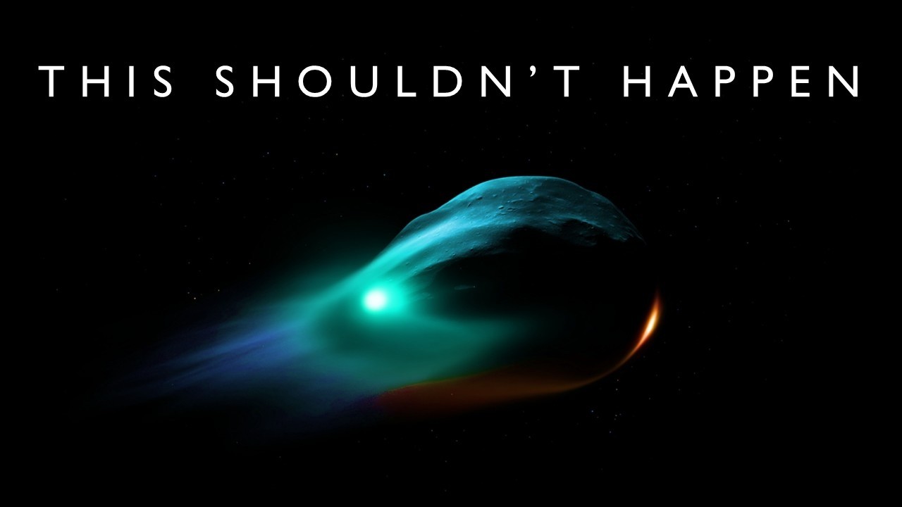 This Is NOT a Normal Comet... It Keeps Exploding - YouTube