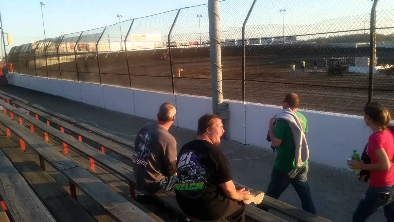 Tri State Speedway. Haubstadt, IN qualifying part 1/2 - YouTube