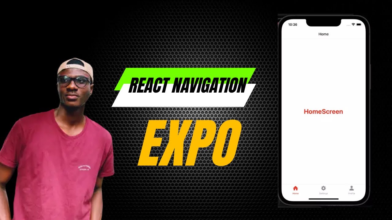 How to add Bottom Tab Navigation in Expo - YouTube