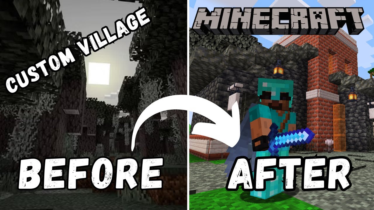 I'm Transforming the Pale Garden into a CUSTOM Village in Survival ...