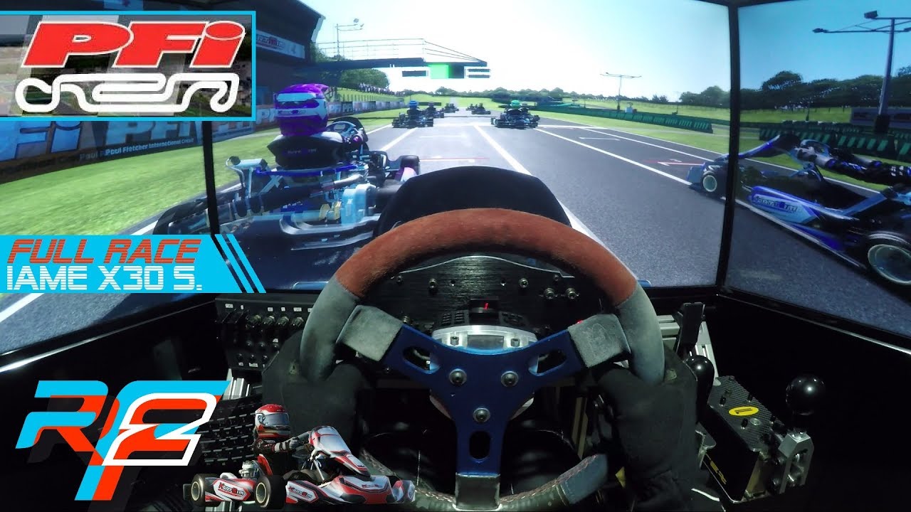 rFactor 2 | PFI Karting @ IAME X30 Senior [FULL RACE | GoPro Onboard ...