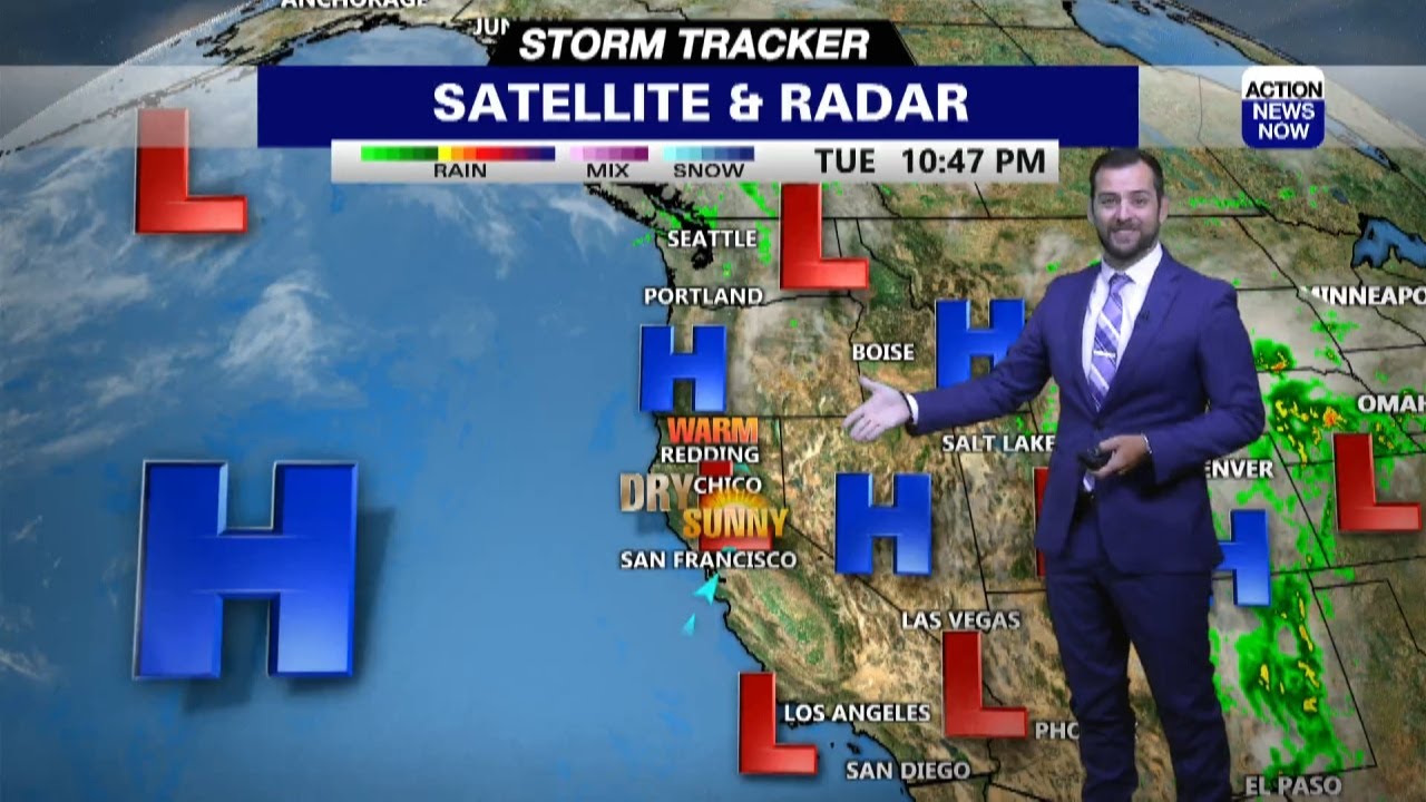 Storm Tracker Forecast: Warm Wednesday & heating up this weekend - YouTube